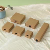 China Custom Paper Jewelry Boxes for Rings Travel Storage 5x5x3.5cm to 10x10x3.5cm for sale