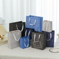 China Custom Eco Friendly Kraft Paper Christmas Gift Bags 14x10x15 7.5 Inches with Logo Lamination for sale