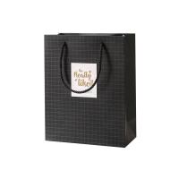 China Custom Cardboard Three-Strand Rope Soap Mini Bag 14x10x15 7.5 Inches for Retail Business Shopping for sale