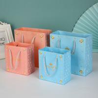 China Toowin Luxury Business Gift Paper Bag with Ribbon Handle Custom Size and CMYK Print for sale