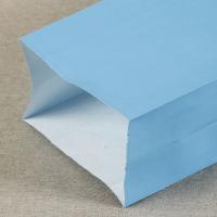 China Square Bottom Brown Kraft Paper Bags for Fruits Vegetables Grocery Custom Logo 300gsm for sale