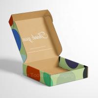 China Customizable Corrugated Donuts Packaging Box Eco Friendly Custom Printing Size Accepted for sale
