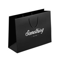 China Custom Kraft Textured Paper Bag for Shoes Clothing Eco-Friendly Packaging 3-5 Days Delivery for sale