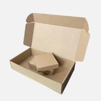 China Custom Corrugated Shipping Boxes Brown Kraft Paper Carton for Shoes Clothing 3 Ply for sale