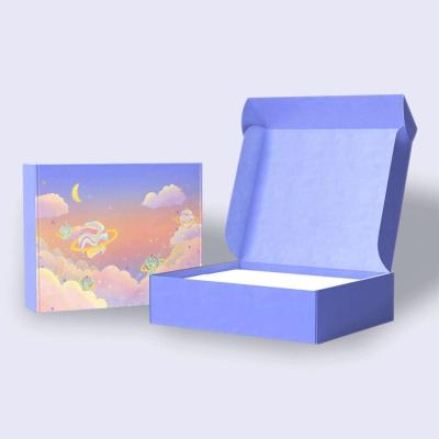 China Custom Corrugated Cardboard Packaging Box 300gsm for Perfume Makeup Tumbler with Logo for sale