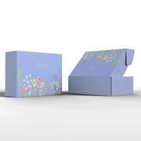 China Custom Corrugated Cardboard Packaging Box 300gsm for Perfume Makeup Tumbler with Logo for sale