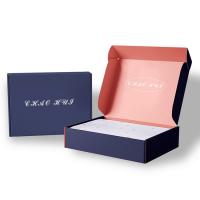 China Custom Corrugated Paper Box for Pill Shoe Underwear Wedding Planner Gift Packaging for sale