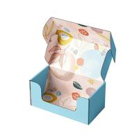 China Custom Corrugated Paper Box for Pill Shoe Underwear Wedding Planner Gift Packaging for sale