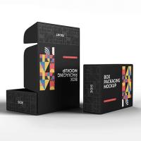 China Custom Corrugated Shipping Box 8x6x6 for Shoes Gifts Wine Holographic Soy Ink for sale