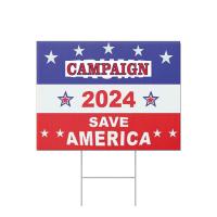 China Custom Coroplast Yard Sign 2mm 5mm UV Lawn Advertising Durable Outdoor Promotion for sale