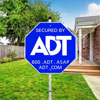 China Custom Aluminum No Soliciting Yard Sign 30x30cm Hotel Resort Road Traffic Sign Durable 5-7 Year Lifespan for sale