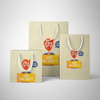 China Custom Kraft Paper Shopping Bag 250gsm Biodegradable Eco Friendly for Retail Stores for sale