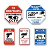 China Customized PP Aluminum Lawn Signs for Real Estate Security Yard 25x25cm for sale