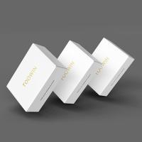 China Custom Holographic Corrugated Shipping Boxes 6x4x2 for Makeup Lingerie White Recyclable for sale
