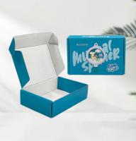 China Custom Corrugated Cardboard Paper Box for Underwear Clothing Packaging with Matt Lamination for sale