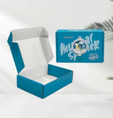 China Custom Corrugated Cardboard Paper Box for Underwear Clothing Packaging with Matt Lamination for sale