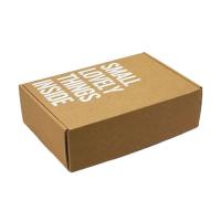 China Recycled Corrugated Luxury Drawer Gift Box for Earrings Cosmetics Custom Size for sale