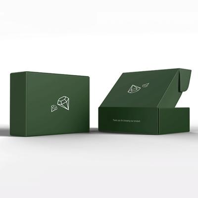China Custom Corrugated Kraft Paper Box for Jewelry Necklace Gift Packaging with UV Printing for sale