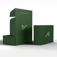 China Custom Corrugated Kraft Paper Box for Jewelry Necklace Gift Packaging with UV Printing for sale