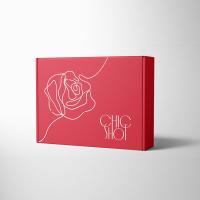 China Custom Recycled Corrugated Rigid Box for Luxury Jewelry Wig Cell Phone Nail Packaging for sale