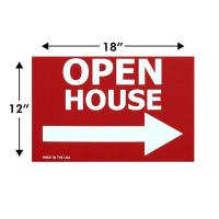China Custom Reflective Dog Yard Sign 10x20 Inch PVC Outdoor Poster Long Life Span 5-7 Years for sale