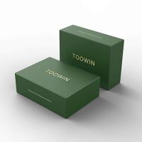 China Custom Corrugated Folding Paper Box with Embossing for Lingerie Cell Phone Mask Eco Friendly for sale