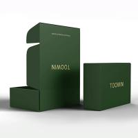 China Custom Corrugated Folding Paper Box with Embossing for Lingerie Cell Phone Mask Eco Friendly for sale