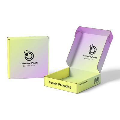 China Custom Corrugated Paper Box for Food Candle Gift Packaging with Matte Lamination for sale