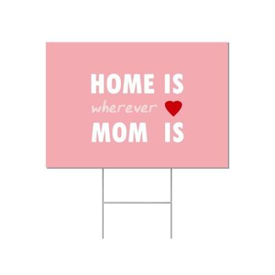 China Toowin 18x24 Inch H Frame Yard Sign PVC 4mm Single Side Printing for Outdoor Use for sale