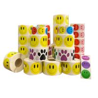 China Custom Waterproof Thank You Sticker Die Cut Adhesive Vinyl PVC Label 3-5 Days Delivery for sale
