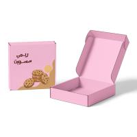 China Custom Corrugated Paper Box with UV Printing White Sweet Shoes Box for Clothing Custom Size for sale