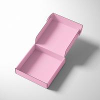 China Custom Corrugated Paper Box with UV Printing White Sweet Shoes Box for Clothing Custom Size for sale