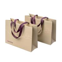 China Custom Color Cotton Coffee Shopping Bags with Hand Length Handle 40x30cm Reusable Retail Bags for sale