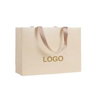 China Custom Color Cotton Coffee Shopping Bags with Hand Length Handle 40x30cm Reusable Retail Bags for sale