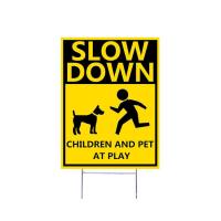 China 4mm Toowin Valentines Day Yard Sign Full Printing Metal Panel No Deformation 30x30cm Custom Shape for sale