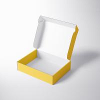 China Custom Corrugated Paper Box for Sunglasses Varnishing Blue OEM Packaging 3000sqm Factory for sale