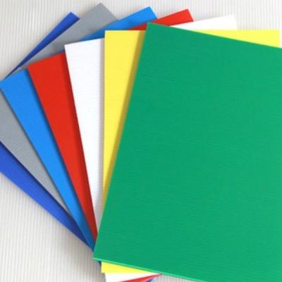 China Toowin Corrugated Wave Plastic Yard Signs 18x24 Inch Blank Sheets in Blue Red Green White Yellow for sale