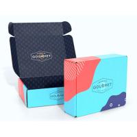 China Custom Shape Hand Held Corrugated Kraft Paper Boxes for Beverage Food Packaging 7 Day Delivery for sale