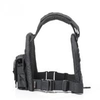 China Ultralight Nylon Tactical Plate Carrier MOLLE Combat Vest With Quick Release Rescue Handle for sale