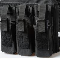 China Ultralight Nylon Tactical Plate Carrier MOLLE Combat Vest With Quick Release Rescue Handle for sale