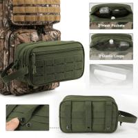 China Waterproof Multi Compartment Outdoor Organizer Bag 11x15x26cm Tactical Toiletry Bag for sale