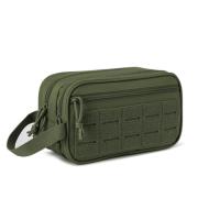 China Waterproof Multi Compartment Outdoor Organizer Bag 11x15x26cm Tactical Toiletry Bag for sale