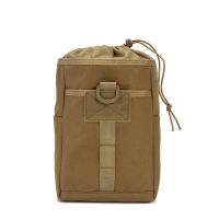 China Tactical MOLLE Water-Resistant Foldable Utility Pouch - 1.2L Collapsible Waist Pack for Hiking, Camping & Cycling (4 Colors) for sale