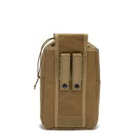 China Tactical MOLLE Water-Resistant Foldable Utility Pouch - 1.2L Collapsible Waist Pack for Hiking, Camping & Cycling (4 Colors) for sale