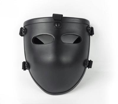 China NIJ IIIA Aramid Face Ballistic Mask Compact Lightweight Anti Bullet Mask for sale