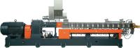China High Capacity Double Screw Extruder Machine For Plastic Granulator 350kg/H Capacity for sale