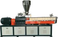 China Air Cooled Twin Screw Extruder Pelletizing Plastic Screw Extruder Extrusion Granulator for sale