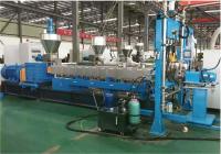 China High Output Twin Screw Granulator Water Ring Pelletizing 1000kg/H Twin Screw Extruder for sale