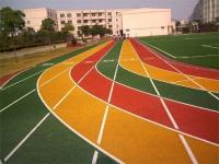 China Resilient Modular Rubber Synthetic Tartan Athletics Track for sale