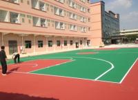 China Colorful Basketball Court Flooring Self Leveling Layer Coating SGS Certificated for sale